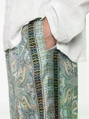 Etro Paisley-print Trousers