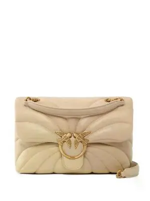 Pinko Large Love Bag Puff Quilted Shoulder Bag - Neutrals