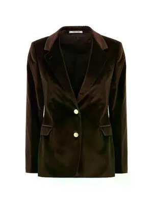 Tagliatore Velvet-effect Blazer