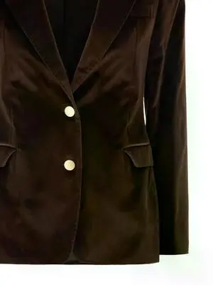 Tagliatore Velvet-effect Blazer