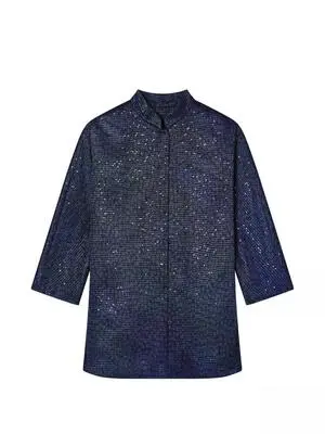 Giorgio Armani Sequin Embellished Coat