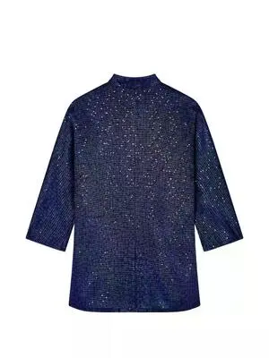Giorgio Armani Sequin Embellished Coat