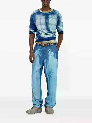 DIESEL® T-anton Check-pattern T-shirt