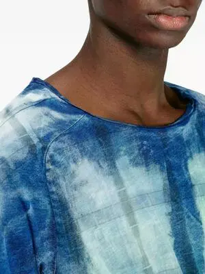 DIESEL® T-anton Check-pattern T-shirt