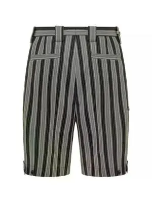 Versace Pinstriped Formal Shorts