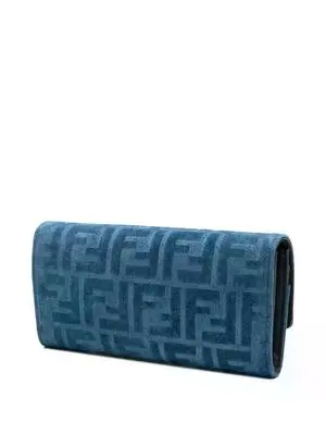 Fendi Baguette Wallet-on-chain With Ff Pattern