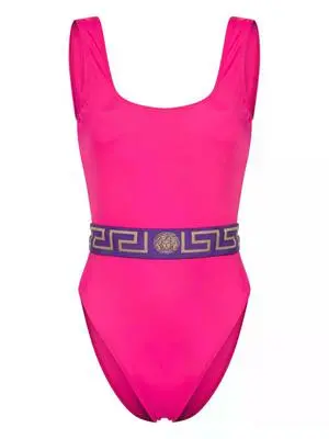 Versace Greca Waistband Swimsuit