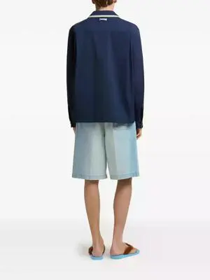 Marni Stripe Yoke Cuban Blazer
