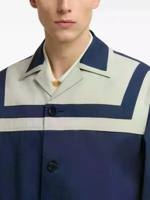 Marni Stripe Yoke Cuban Blazer