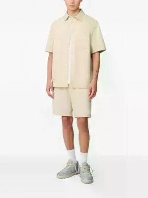 Axel Arigato Logo Detail Shorts - Neutrals