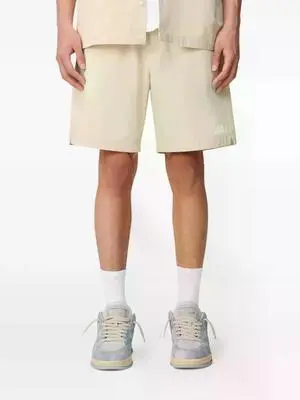 Axel Arigato Logo Detail Shorts - Neutrals