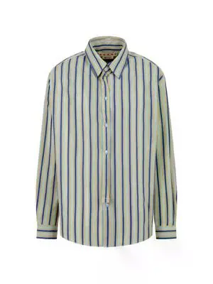 Marni D-ring Striped Shirt