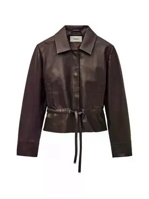Ba&sh Manita Drawstring Jacket - Red