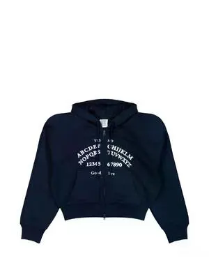 Vetements Full Zip Sweatshirts Hoodies For Women