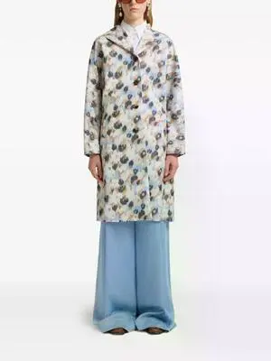 Marni Printed Button Parka Coat