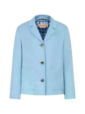 Marni Patch-pocket Single-breasted Jacket