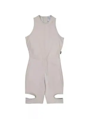 Vetements Sleeveless Cut-out Playsuit - Neutrals