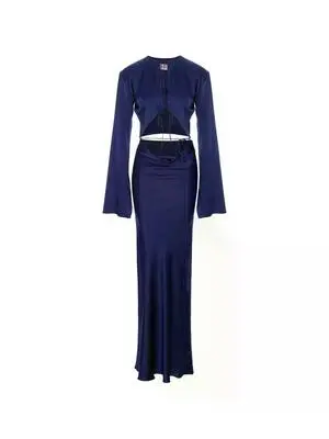 Manuri Long Sleeve Evening Dresses