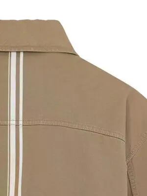 MORDECAI Flap Pocket Stripe Back Shirt
