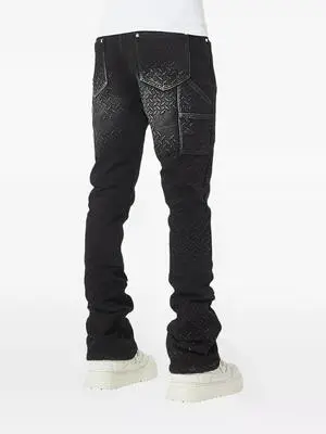 GUAPI Textured Carpenter Jeans