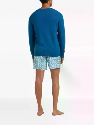 Vilebrequin Jacquard Crew-neck Sweater - Blue