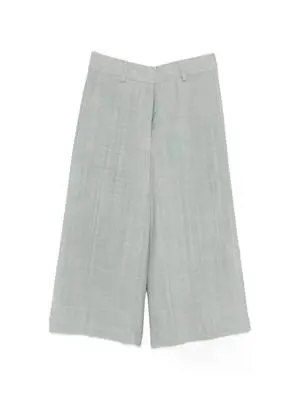FORTE_FORTE Wide-leg Cropped Trousers