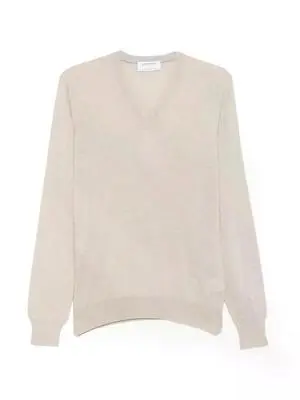 GRAN SASSO Long-sleeve V-neck Sweater