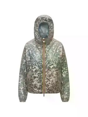 K-WAY Laurette Hooded Lightweight Jacket - Blue