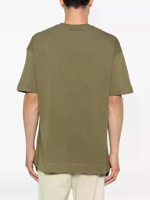 SAMSOE SAMSOE Joel Logo Short-sleeve T-shirt - Green