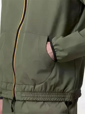 K-WAY Hooded Zip Jacket - Green