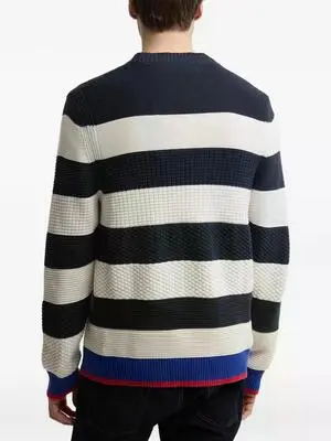 Barbour Striped Textured Sweater