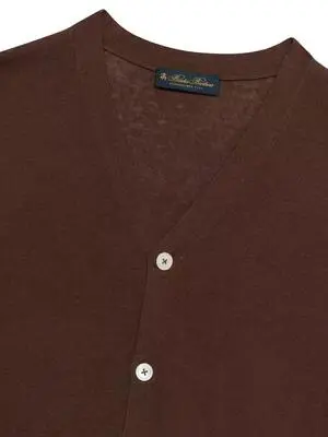 Brooks Brothers V-neck Ribbed Cardigan