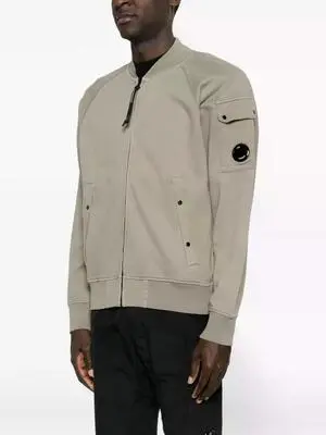 C.P. COMPANY Patch-pocket Zip-fastening Sweatshirt