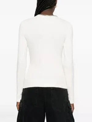 Rabanne Cutout Long-sleeve Blouse