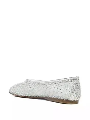 FORTE_FORTE Embellished Ballerina Flats - White