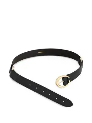 Rabanne Ring-buckle Leather Belt