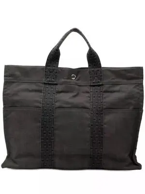 Hermès 1990-2010 Herline Mm Tote Bag - Grey