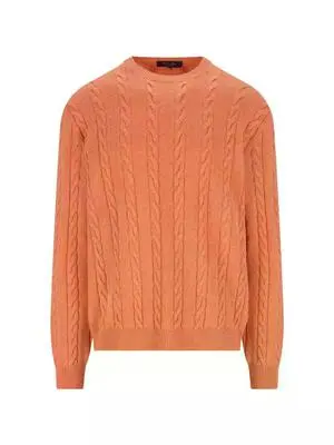 Loro Piana Cable Knit Cashmere Sweater