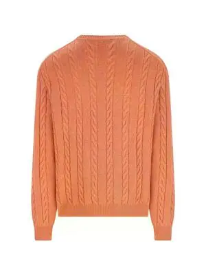 Loro Piana Cable Knit Cashmere Sweater