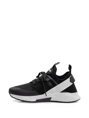 TOM FORD Jago Leather Sneakers - Black