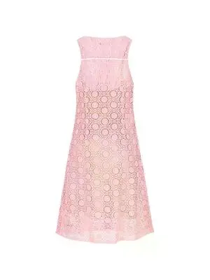 Miu Miu Floral-motif Midi Dress