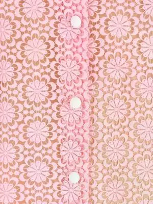 Miu Miu Floral-motif Midi Dress