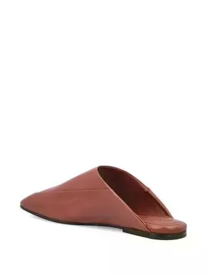 Brunello Cucinelli Leather Mules - Brown