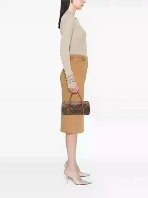 LOUIS VUITTON 2000-2020 Monogram Papillon 26 Handbag - Brown