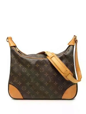LOUIS VUITTON 2002 Monogram Boulogne 30 Shoulder Bag