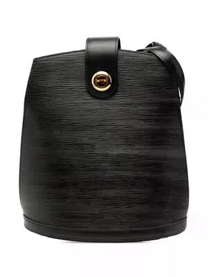 LOUIS VUITTON 1998 Epi Cluny Shoulder Bag - Black