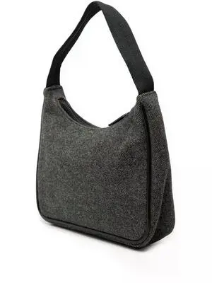 Prada Wool Shoulder Bag