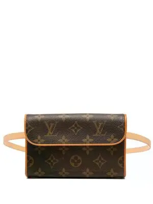 LOUIS VUITTON 2002 Monogram Pochette Florentine Belt Bag