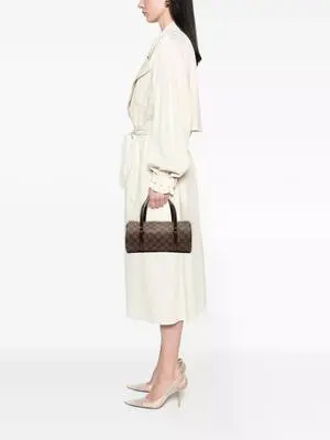LOUIS VUITTON 2006 Damier Ebene Papillon 26 Handbag - Brown