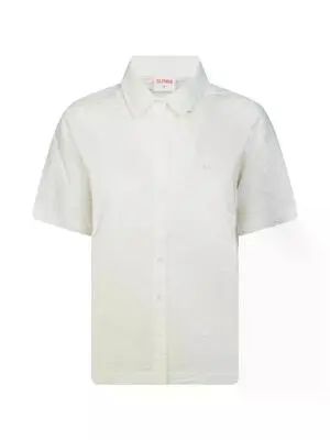 SUN 68 Seersucker Shirt - Neutrals